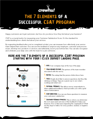 Download the MSP Guide: 7 Elements of a Successful CSAT Program