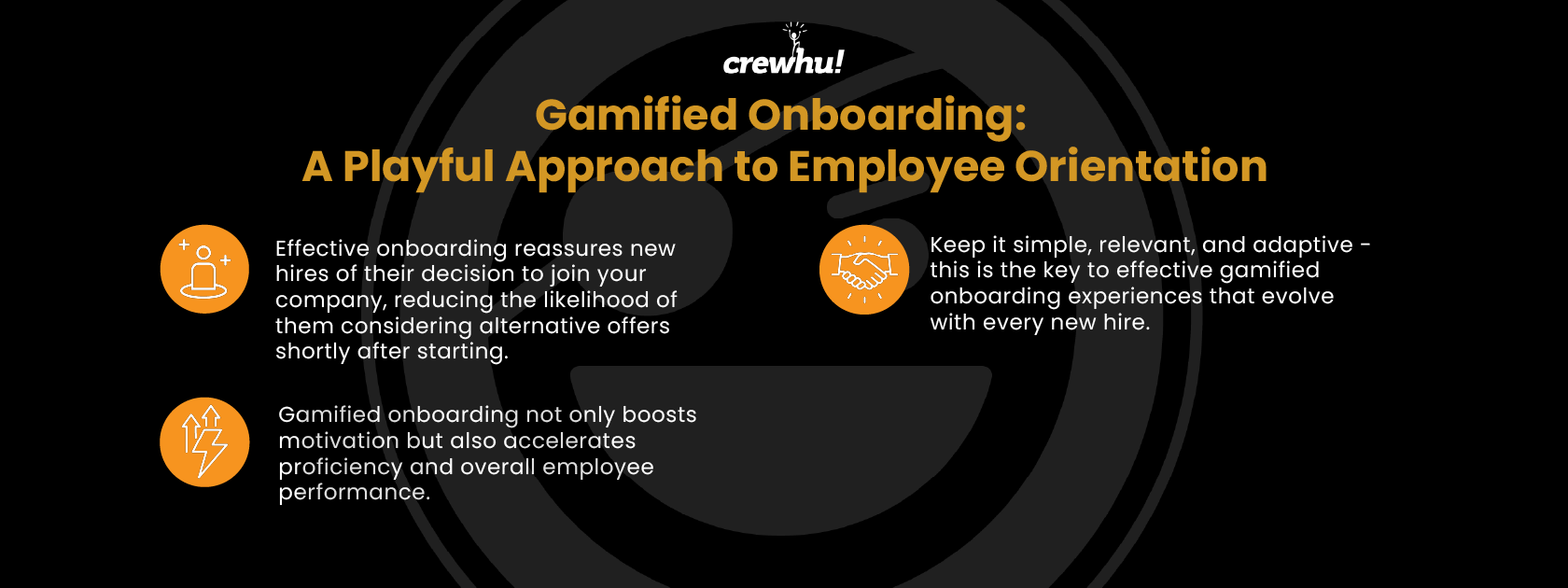 Gamified Onboarding: Playful Employee Orientation | CrewHu